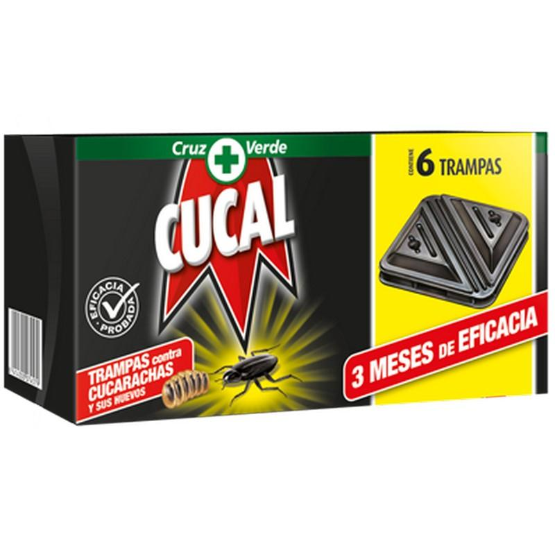 TRAMPAS INSECTICIDA CUCAL 6 UNIDADES | Tu tienda online de productos de ...