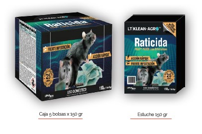Raticida cebo lt klean-agro pasta | Tu tienda online de productos de ...